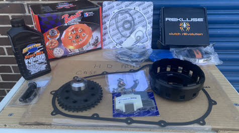 Harley davidson M8 solid compensator sprocket steel upgrade primary chain